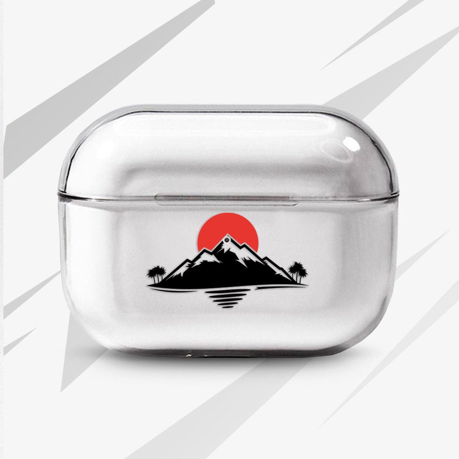 Sunset Island Airpod Pro Case Cover Hard Case for Apple | Etsy