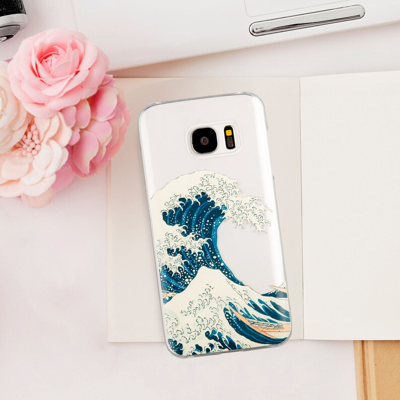 Kanagawa Wave Case Iphone 7 Case Iphone 6s Case Clear Iphone 7 - Etsy