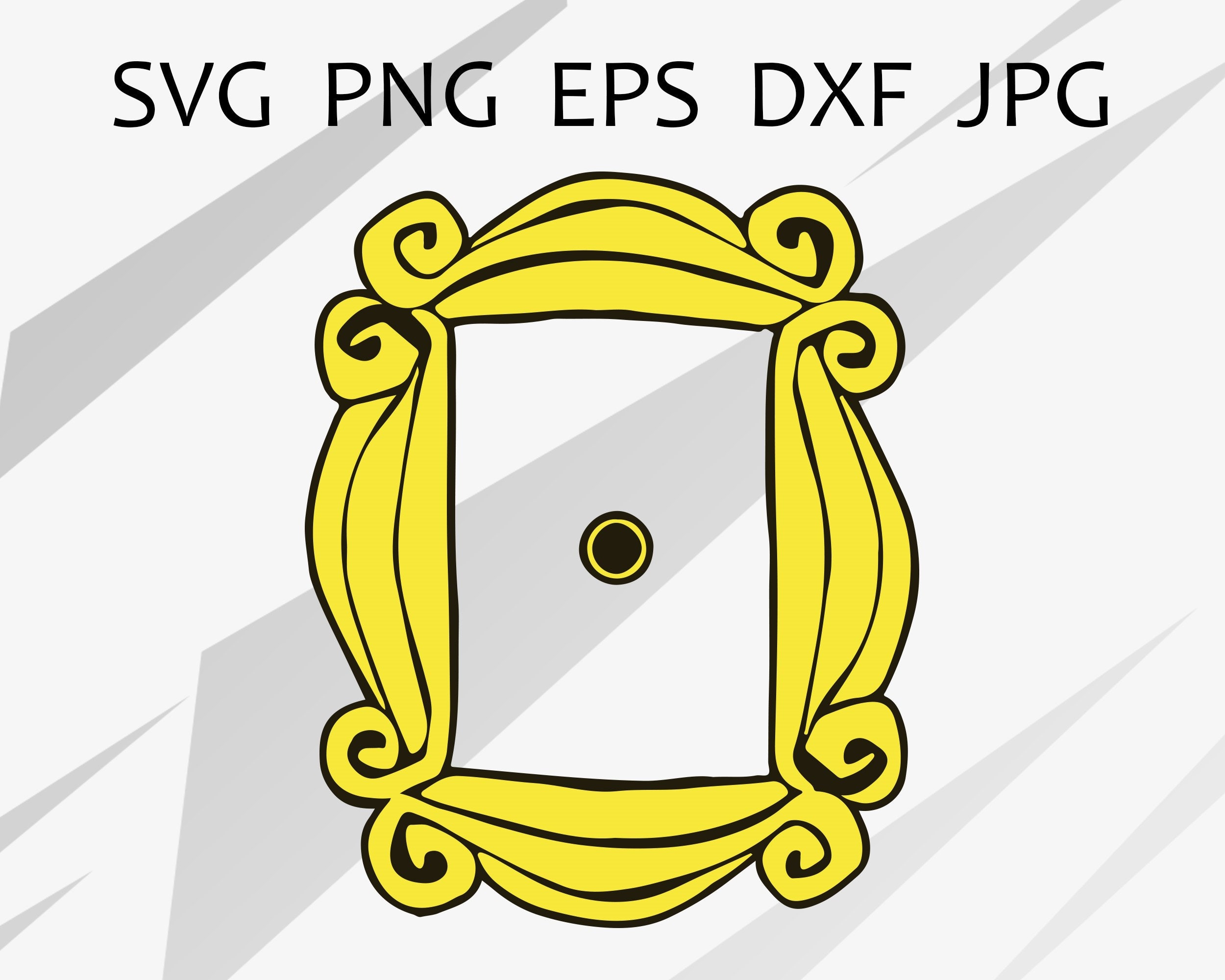 Friends Door Image Svg Friend TV Show Eps Vector Download | Etsy