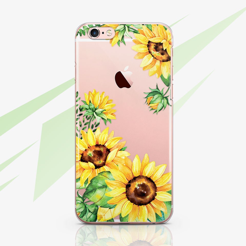 Sunflowers Iphone Case Floral Iphone X Case Iphone SE Case | Etsy