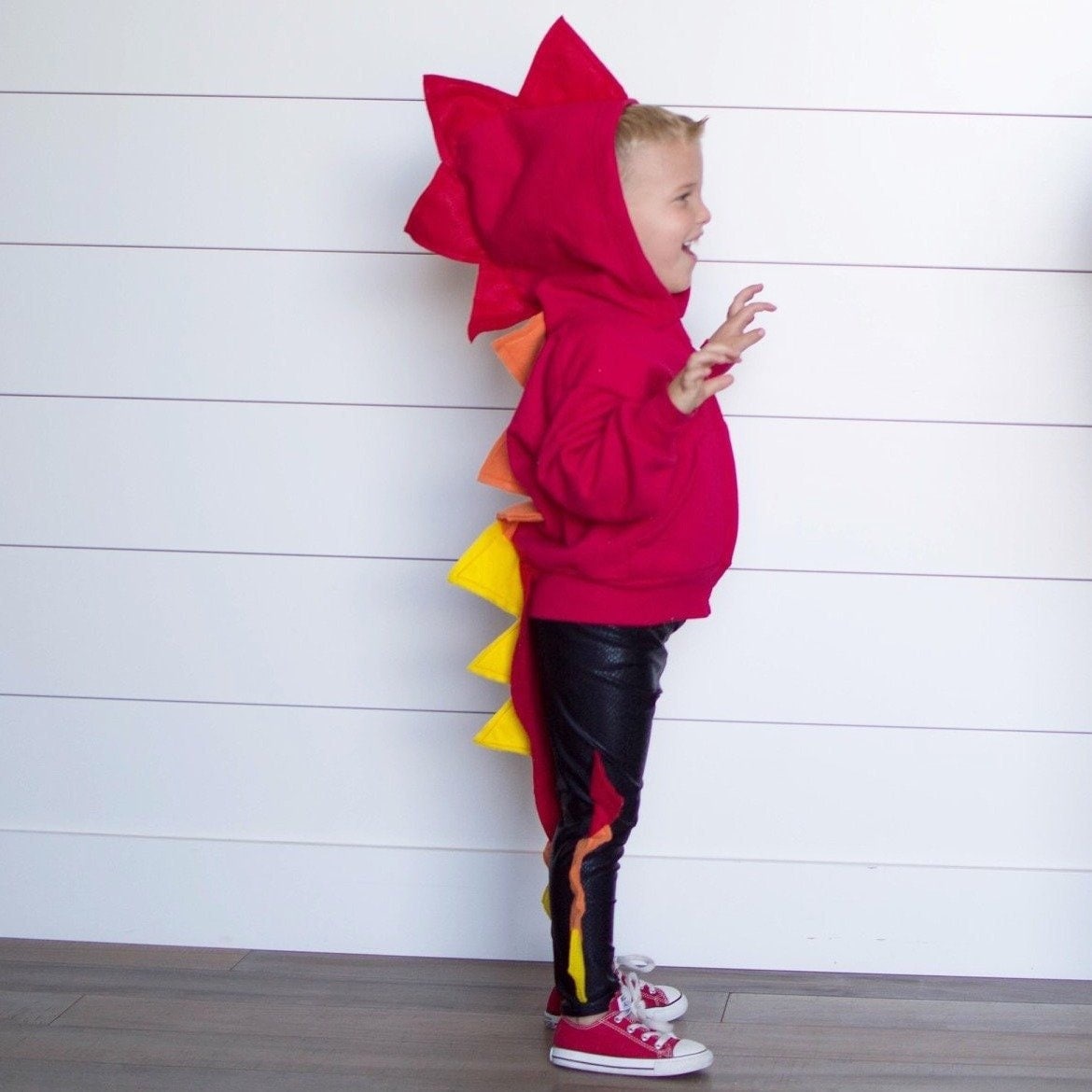 Kids Halloween Costume Fire Dragon Costume Red Dragon - Etsy