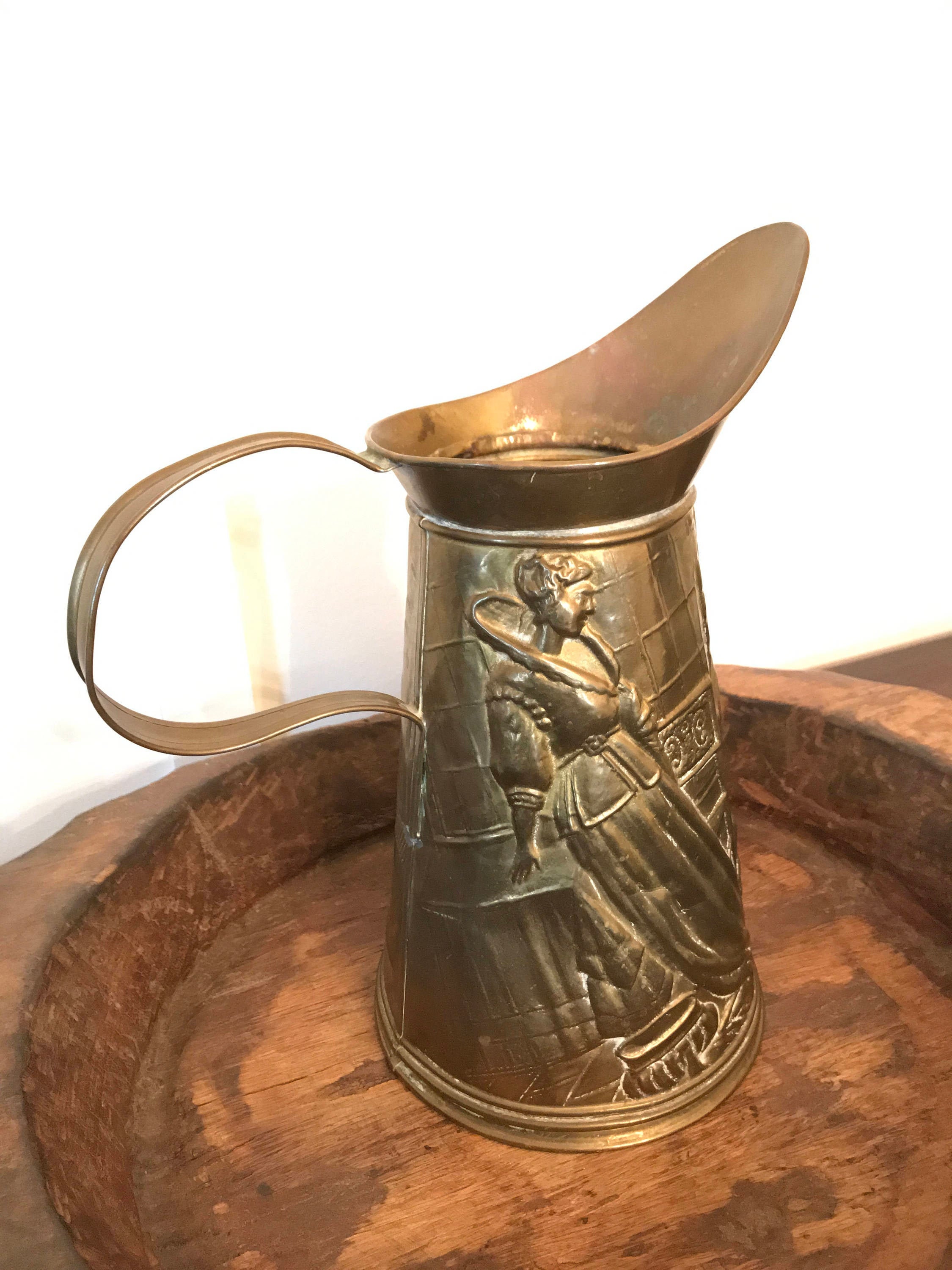 Drinkware Kitchen & Dining Vintage Brass Pitcher from England Pitchers ...