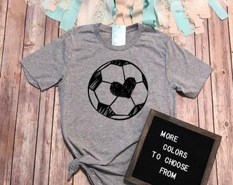 Girls soccer shirt | Etsy