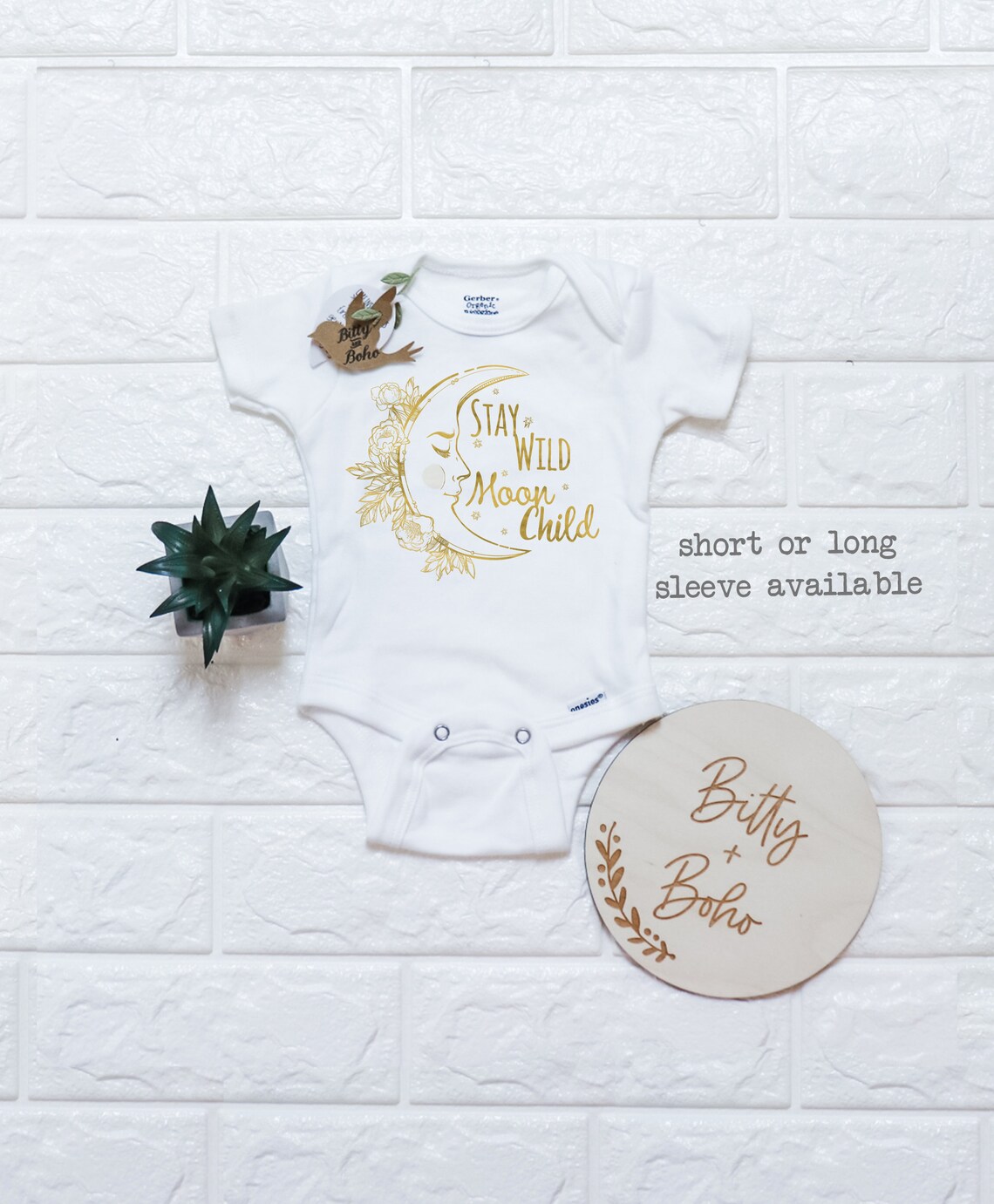 Stay Wild Moon Child Onesie®, Baby Shower Gift, Take Home Outfit ...