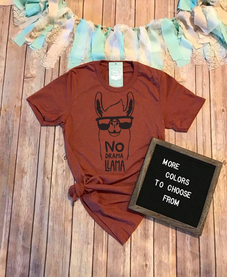 Cute Llama Shirt Funny Llama T-Shirt Funny Llama Shirt | Etsy