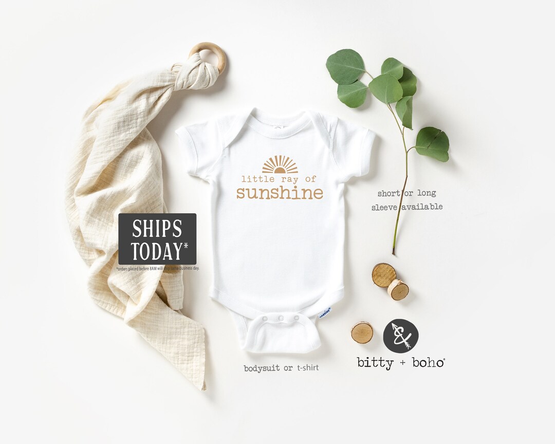 Little Ray of Sunshine Onesie®, Baby Shower Gift, Gender Neutral Baby ...