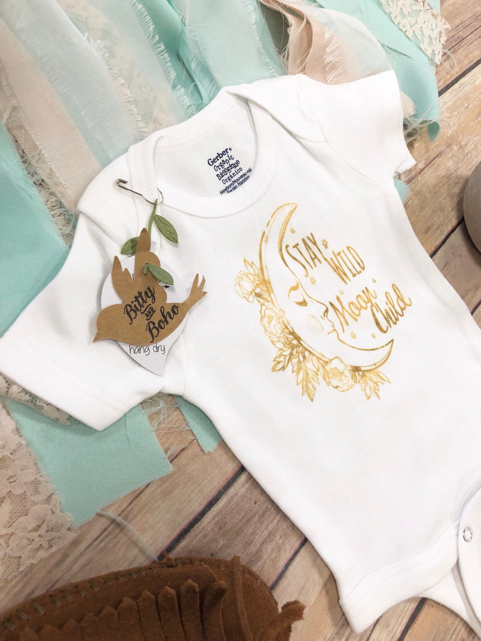 Stay Wild Moon Child Onesie®, Baby Shower Gift, Take Home Outfit ...