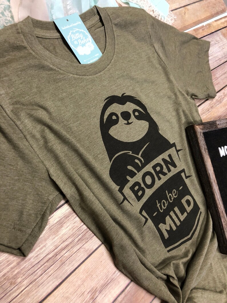 Cute Sloth Shirt Funny Sloth T-shirt Funny Graphic Tees for | Etsy