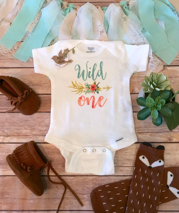 Wild One Onesie® Wild One Birthday Outfit Boho Birthday | Etsy