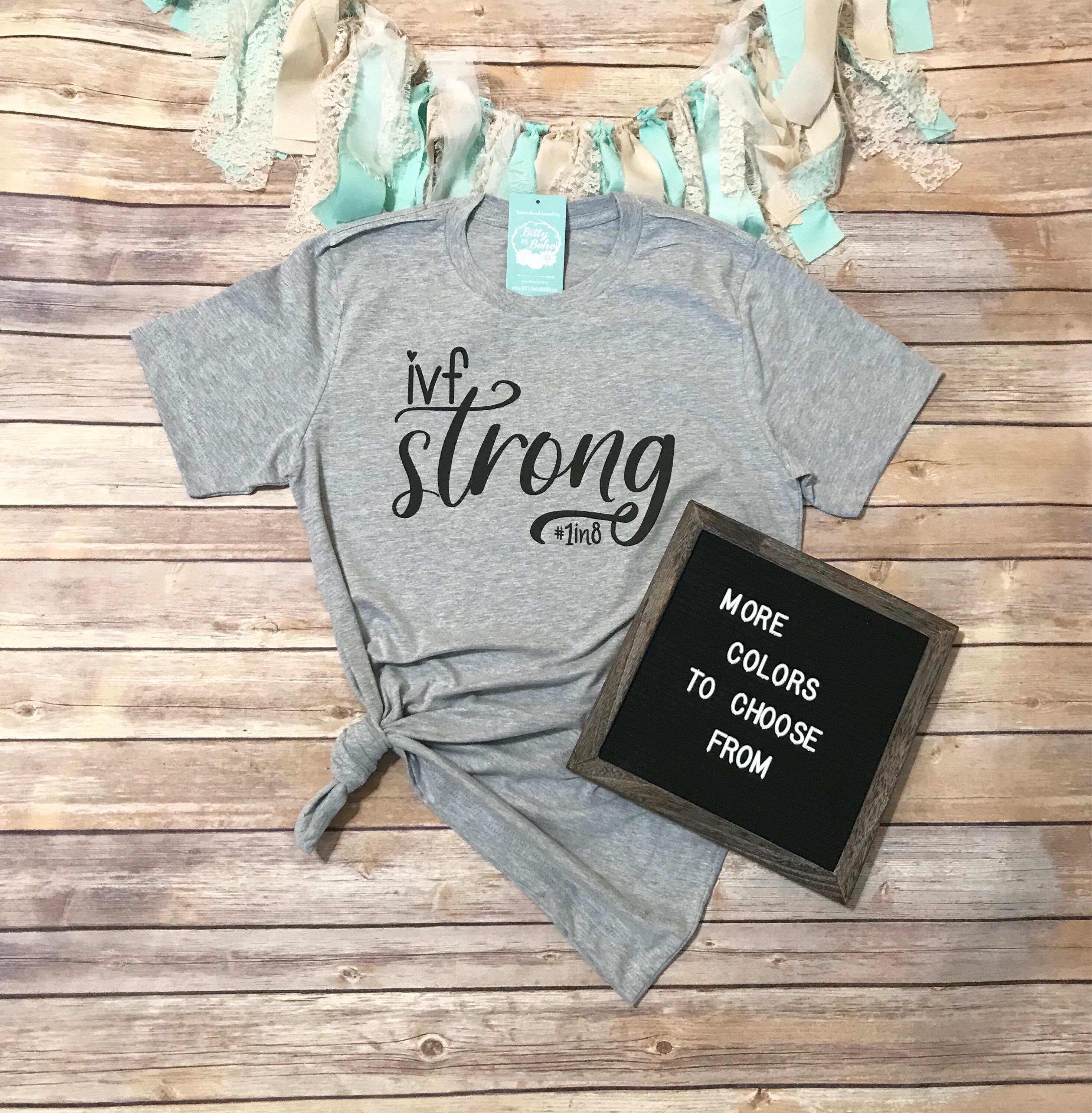 Cute IVF Shirt IVF Strong Shirt 1 in 8 Shirt IVF Gifts for | Etsy