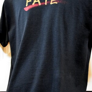 Hand Painted by Fx's SHOGUN Calligraphy Artist Cotton T-shirt SHUKUMEI ...