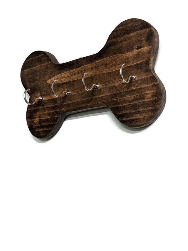 Black Mini Dog Lover Gift Key Hook Dog Leash Holder | Etsy