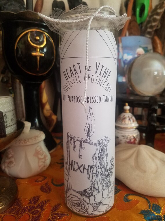 All-Purpose Dressed Altar Candle | Etsy