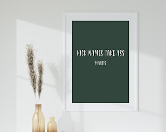 Kick Ass Take Names - Etsy