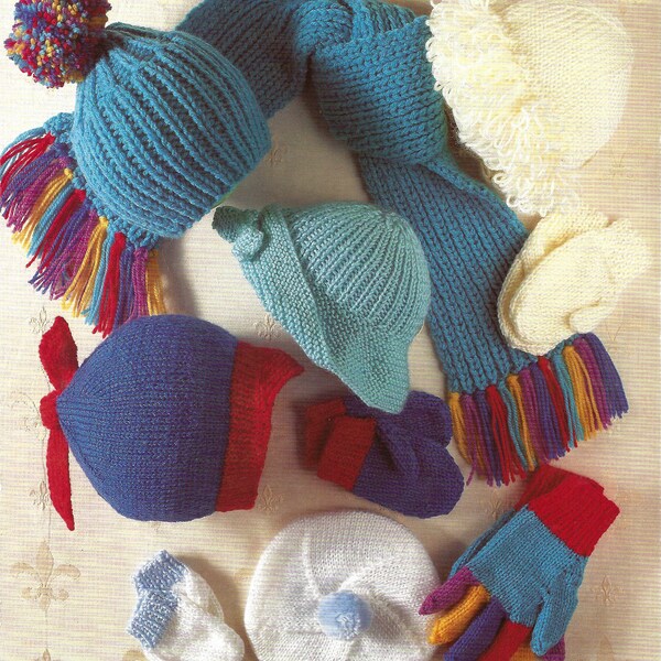 Hat Scarf Mittens - Etsy