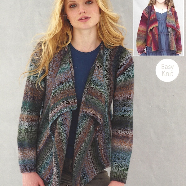 Waterfall Cardigan - Etsy UK