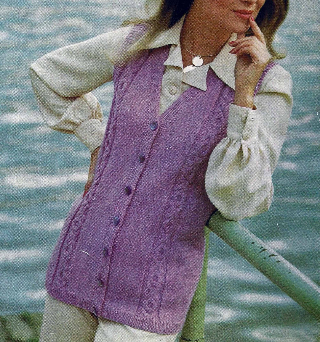 PDF Instant Digital Download Ladies Girls Double Knit or 4 Ply ...