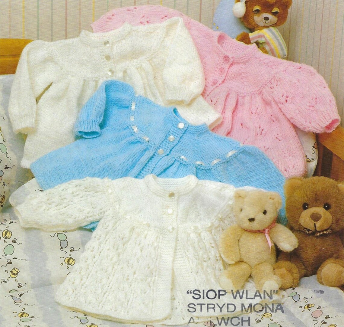 PDF Instant Digital Download Baby Matinee Jackets Knitting - Etsy