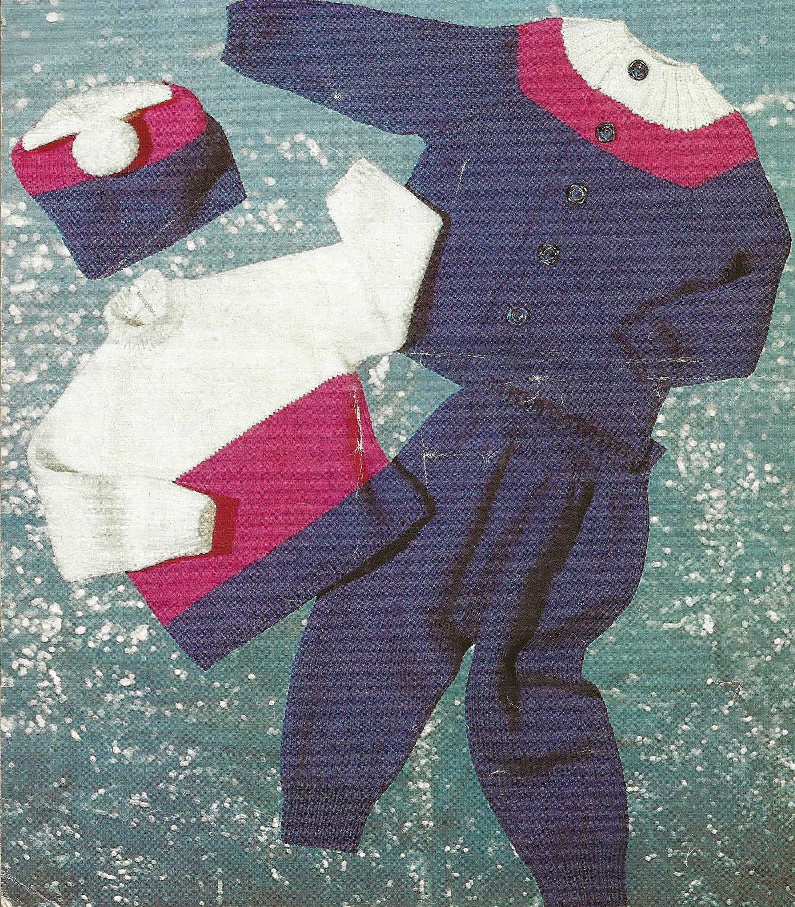 PDF Instant Digital Download Baby Child Easy Knit Suit Trousers ...