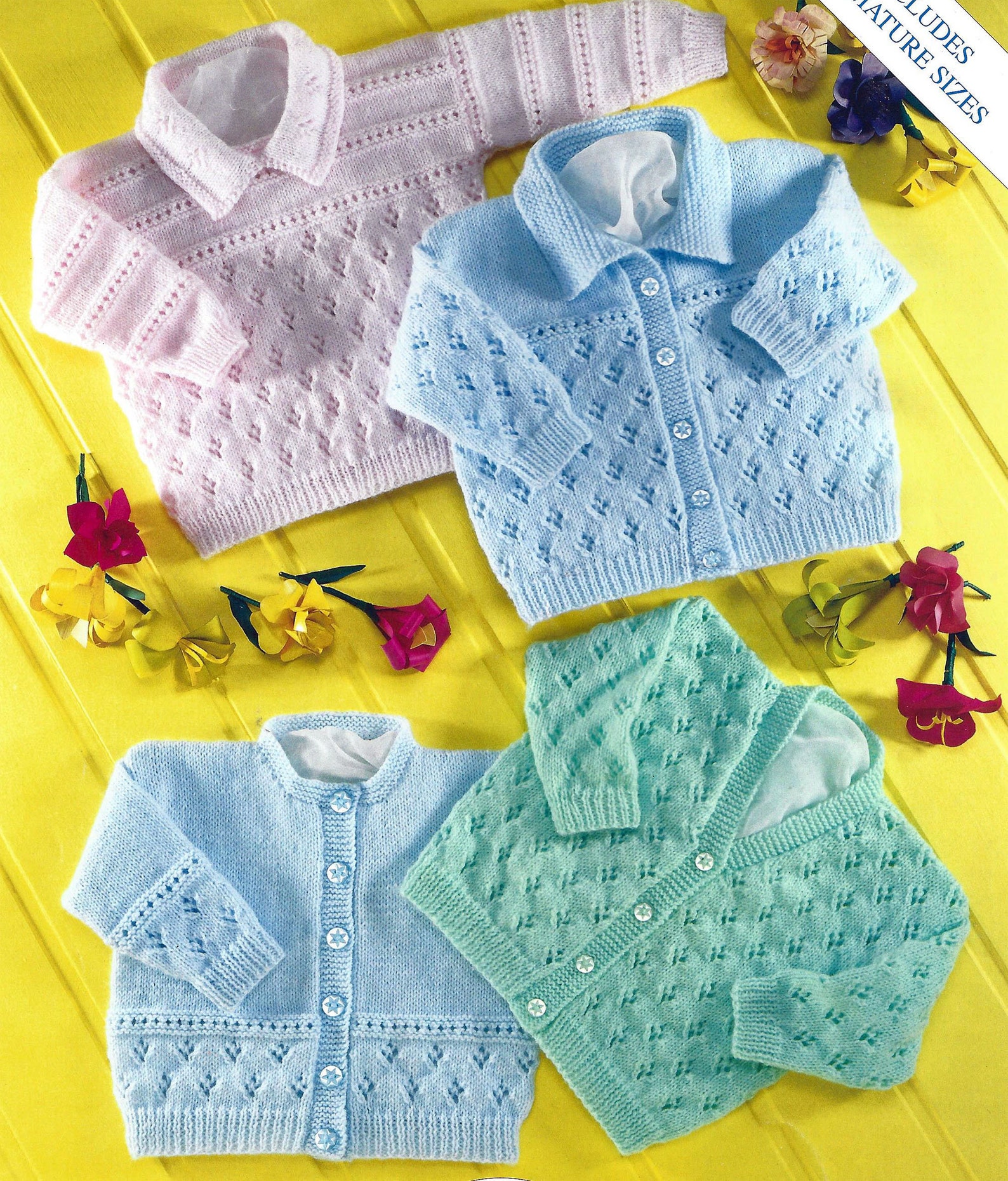 PDF Instant Digital Download Premature Baby Doll Cardigans & | Etsy