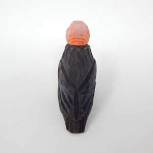 Condor Figurine Statue Vulture California Bird Miniature Wood Art Small ...
