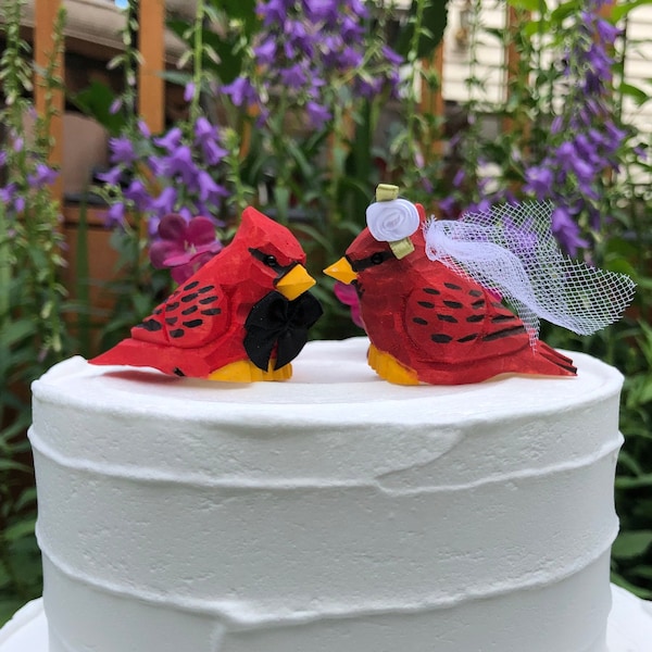 Love Bird Cake Topper - Etsy