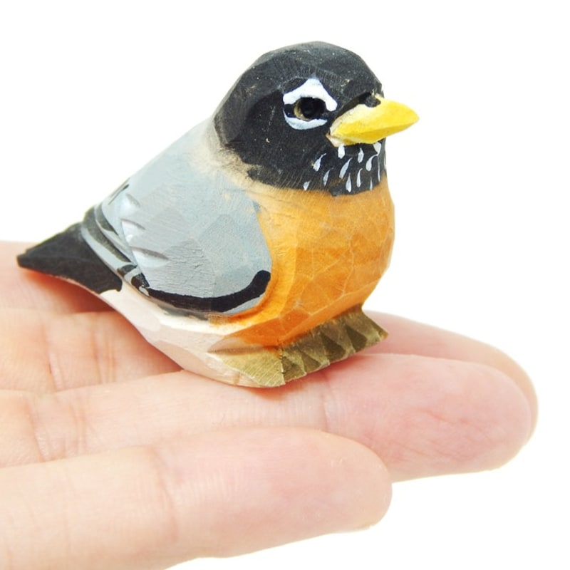 Red Robin Bird - Etsy