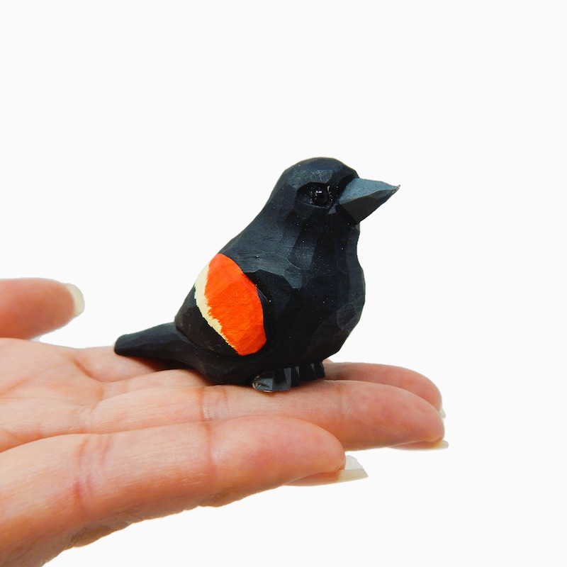 Wooden Birds Handcarved - Etsy