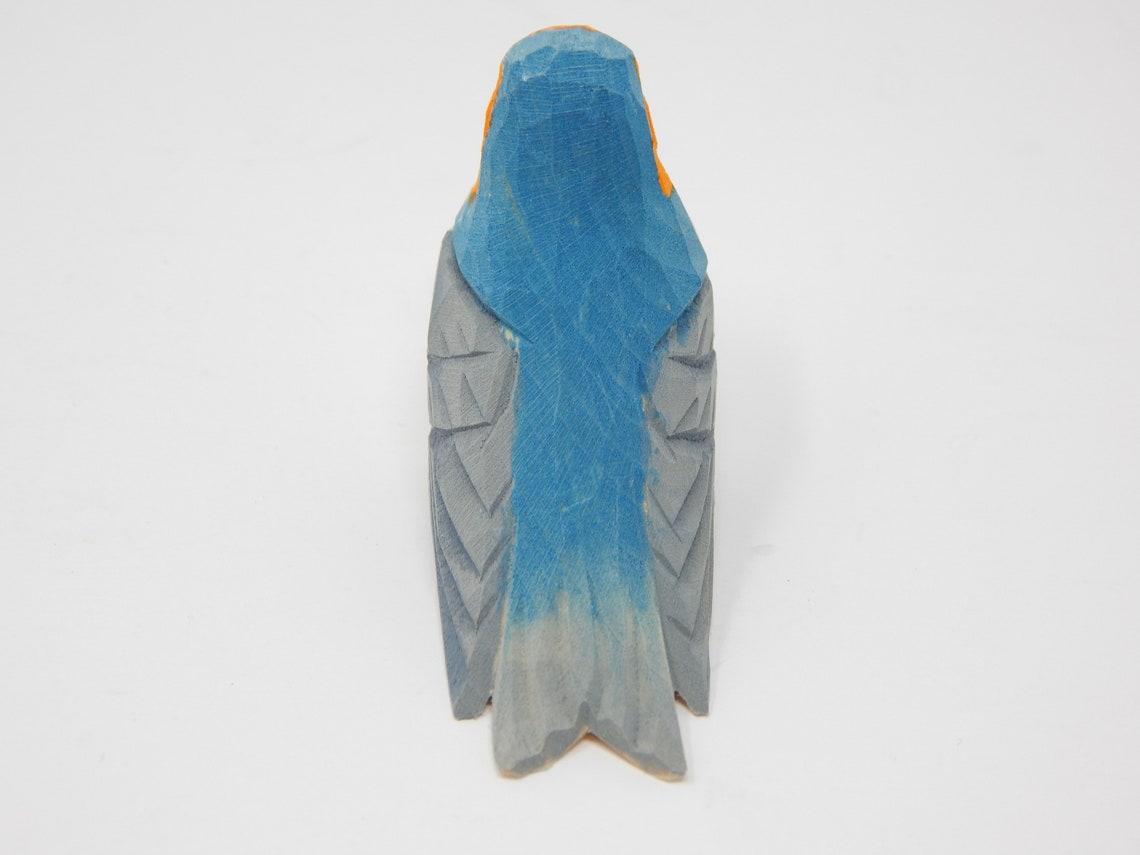 Barn Swallow Bird Figurine Home Decoration Art Statue Blue - Etsy