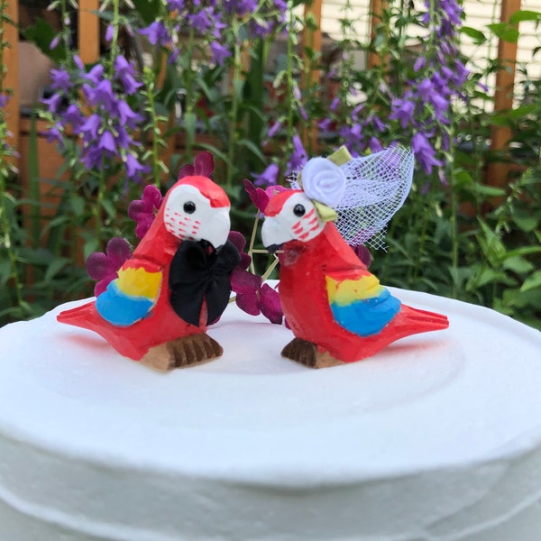 Bird Cake Toppers - Etsy