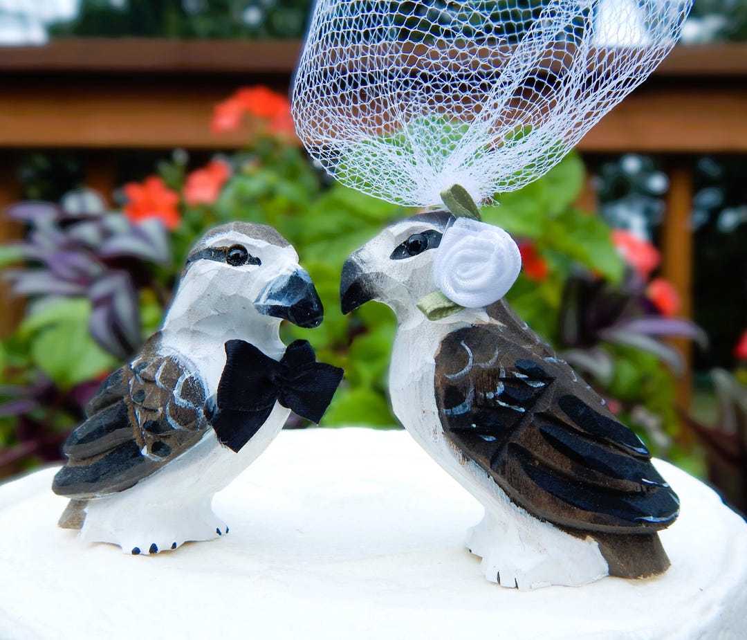 Osprey Wedding Cake Topper Love Birds Bride Groom Engagement ...