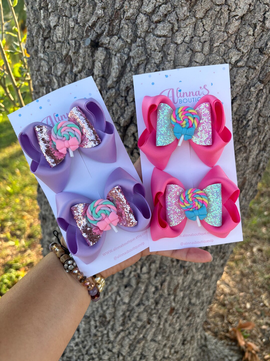 Lollipop Bows, Lollipop Hair Bows, Lollipop Piggies, Lollipop Bows for ...