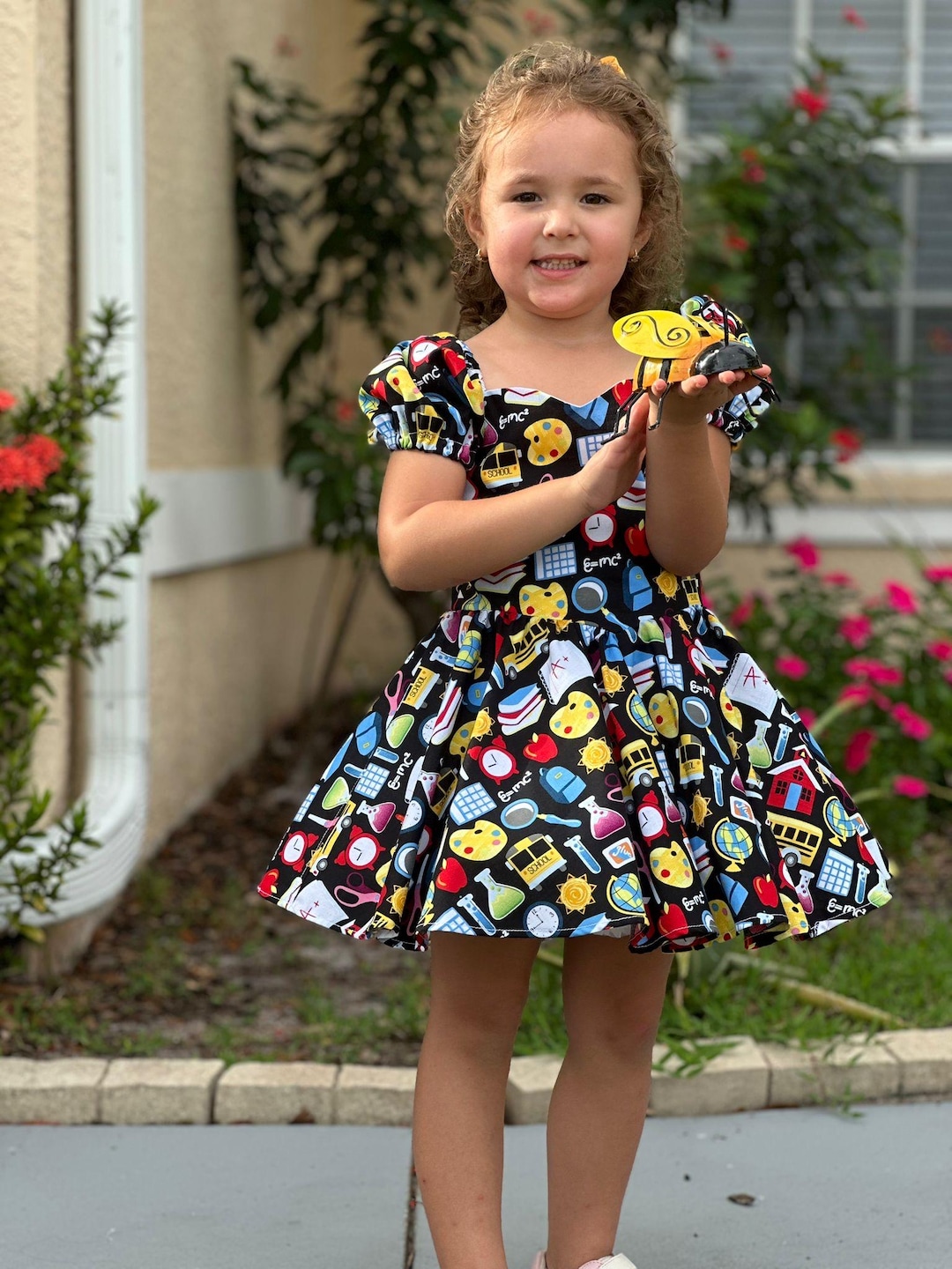 Back to School Dress Girl, Back to School Outfit, 1st Day of School ...
