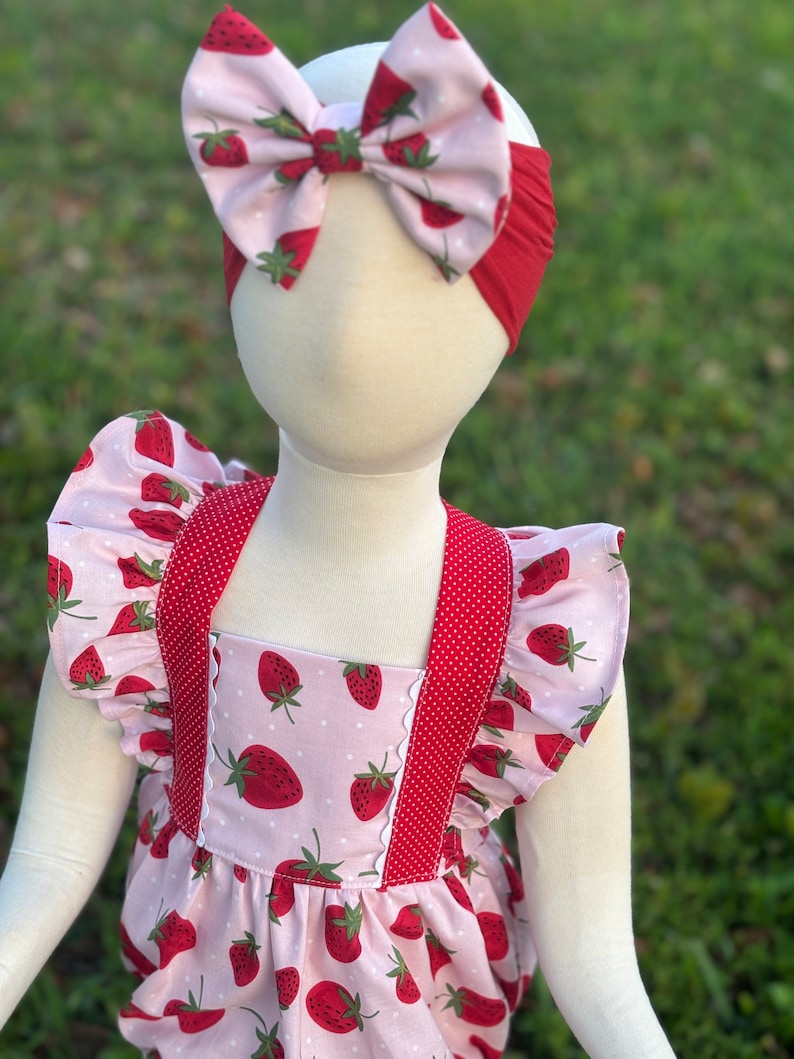 Strawberry Baby Romper, Strawberry Birthday Party, One Berry Birthday ...