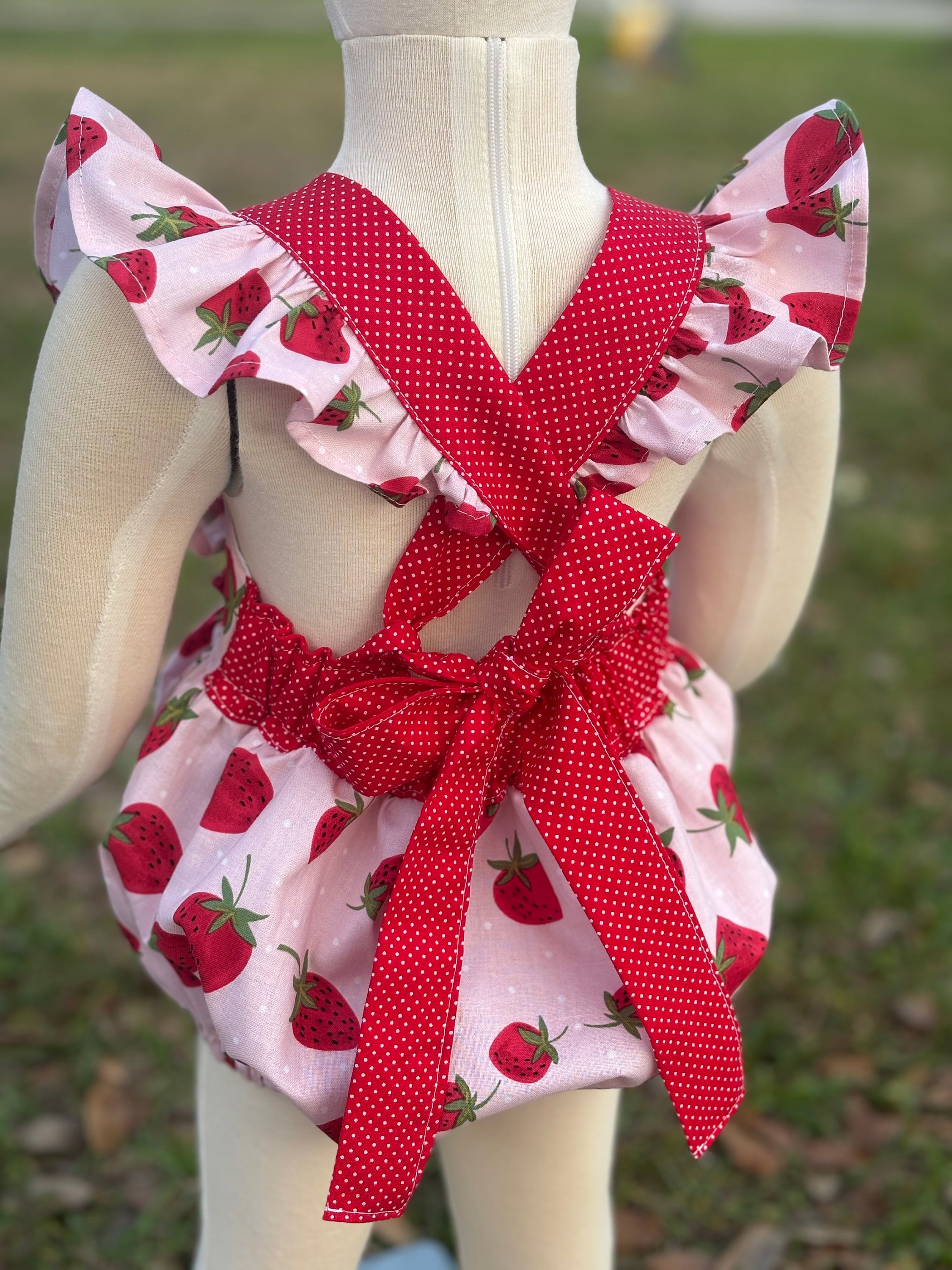 Strawberry Baby Romper, Strawberry Birthday Party, One Berry Birthday ...