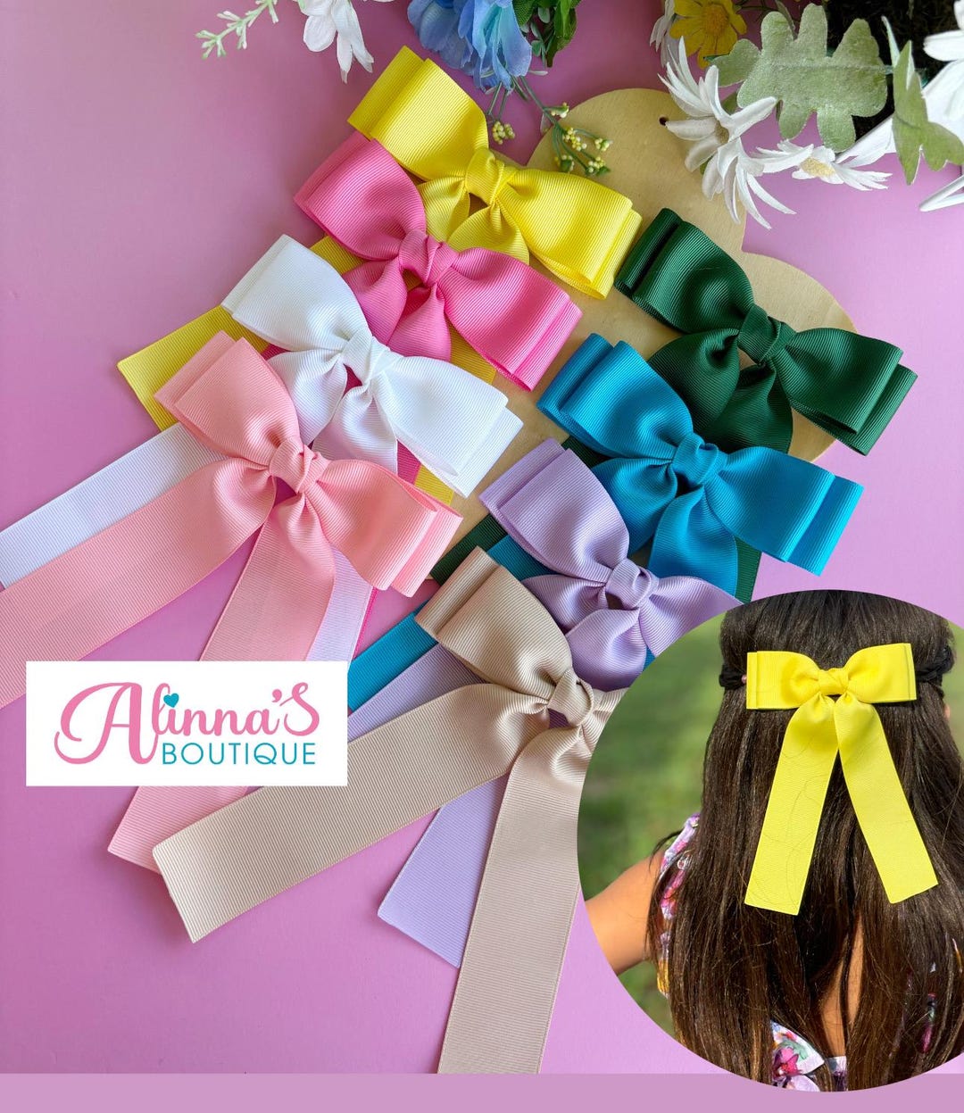 Coquette Hair Bows, Coquette Bows, Trending Hair Bows, School Bows ...