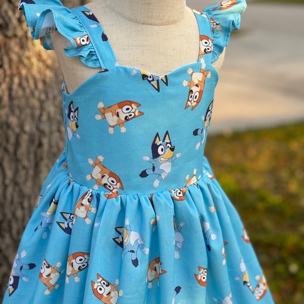 Bluey Dress - Etsy