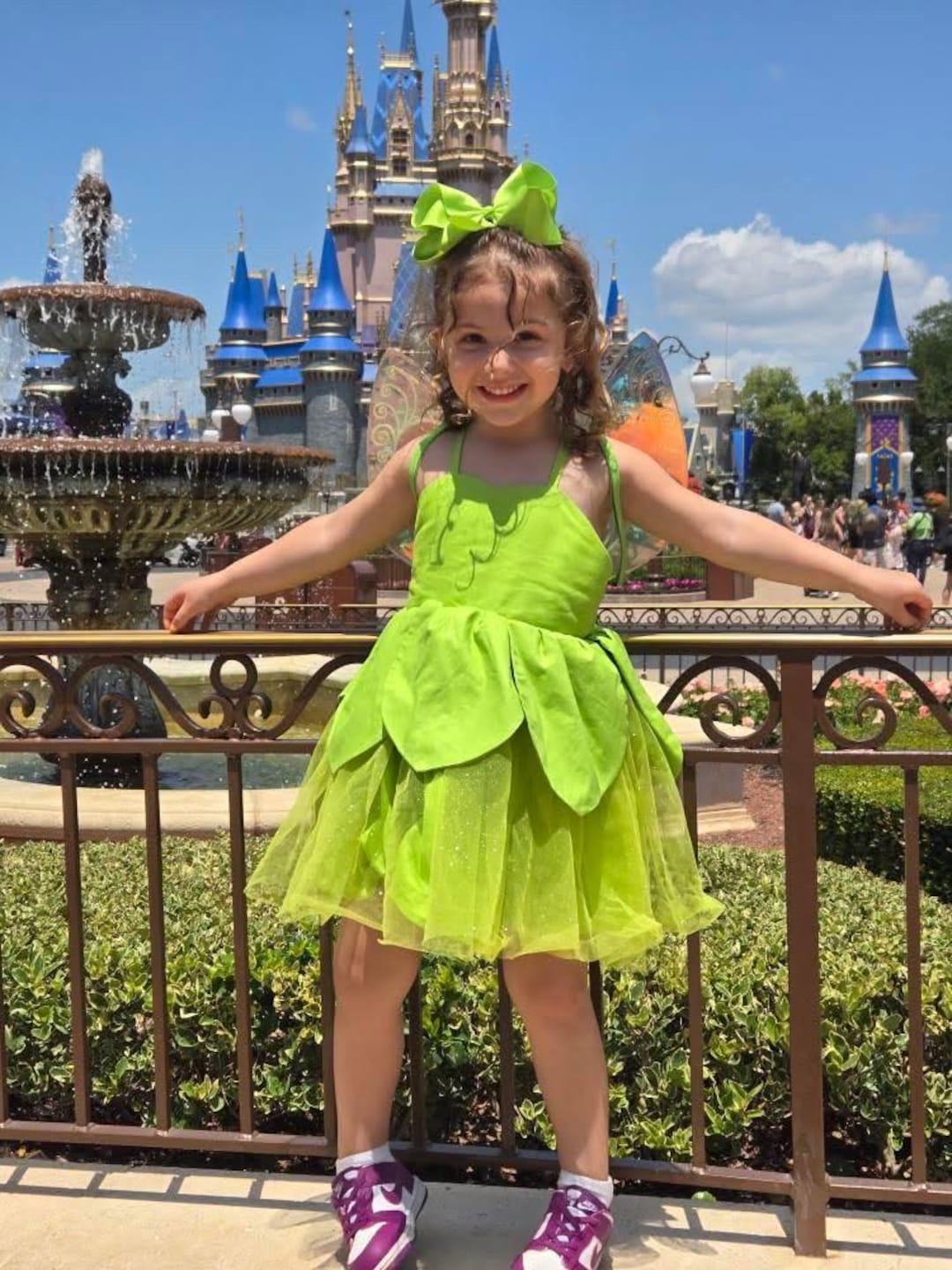 Tinker Bell Girl Dress , Halloween Costume for Girl , Girl Tinker Bell ...