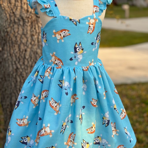 Bluey Dress - Etsy