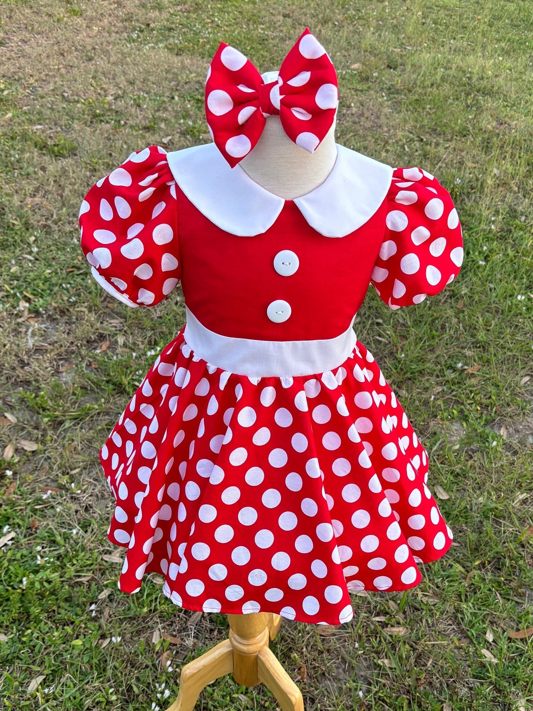 Minnie Mouse Dress,minnie Inspired Dress, Mouse Inspired Dress for ...