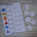 3D Shapes Matching Activity - Etsy