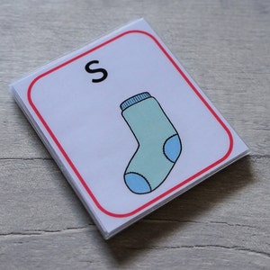 Phase 2 Phonics Flashcards With Images Starting School Early Learning ...