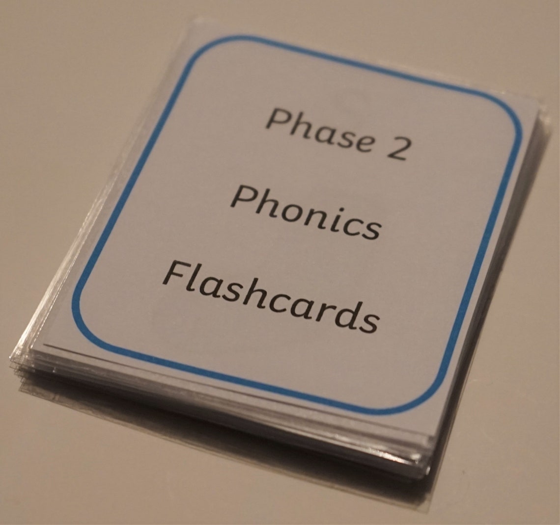 Phase 2 Phonics Flashcards With Images Starting School Early Learning ...