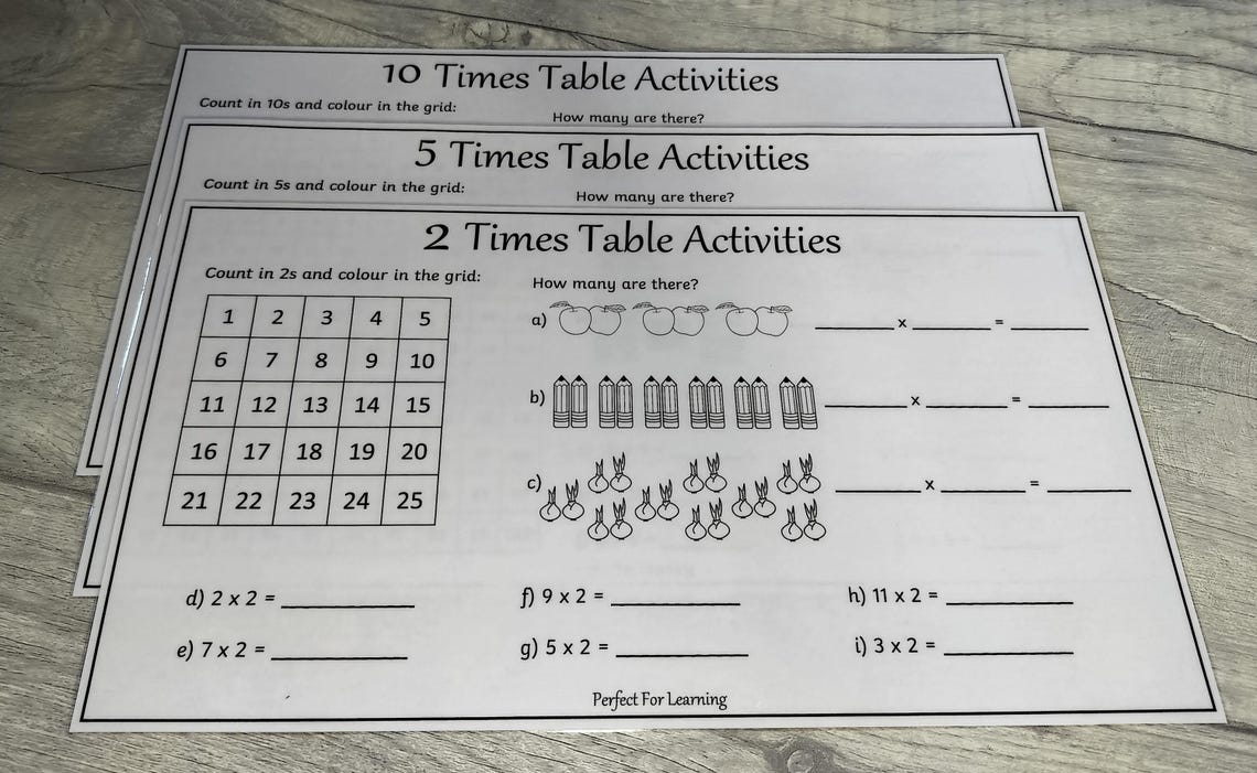 Year 1 Learning Pack - Etsy UK