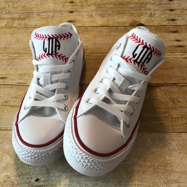 Baseball Converse - Etsy