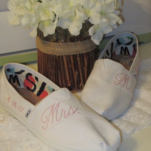 Wedding Toms - Etsy