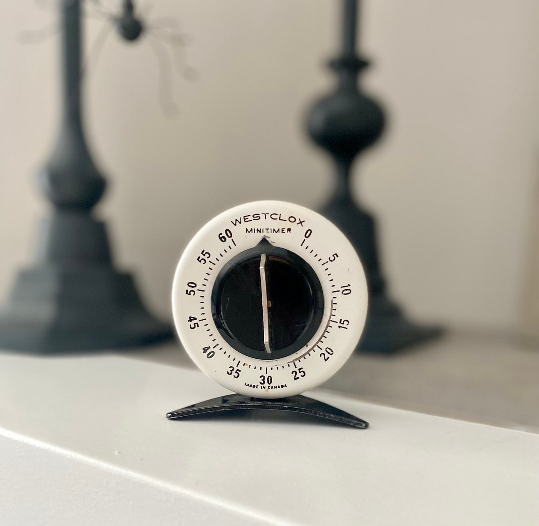 Vintage WESTCLOX Mini Timer - Etsy