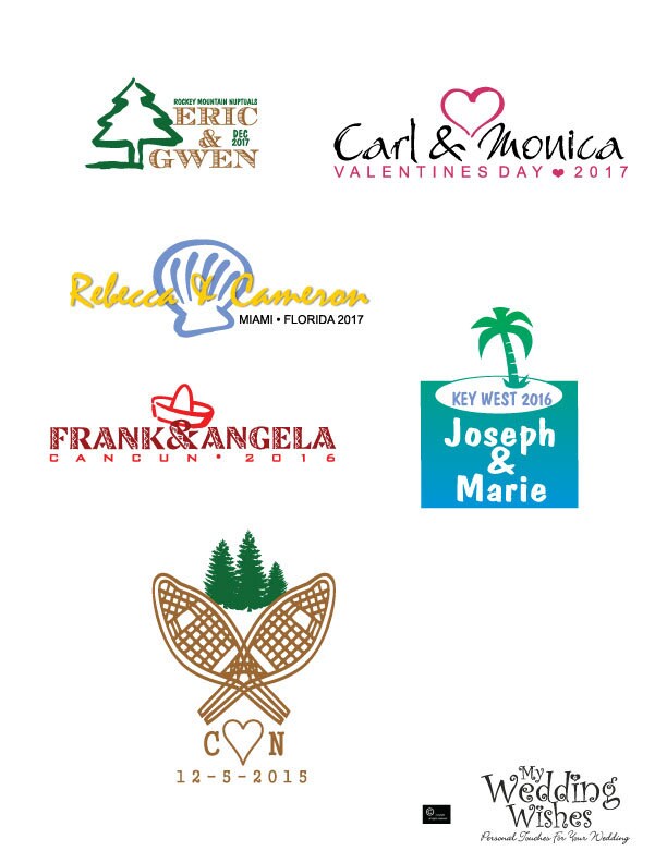 Personalized Wedding Logo - Etsy