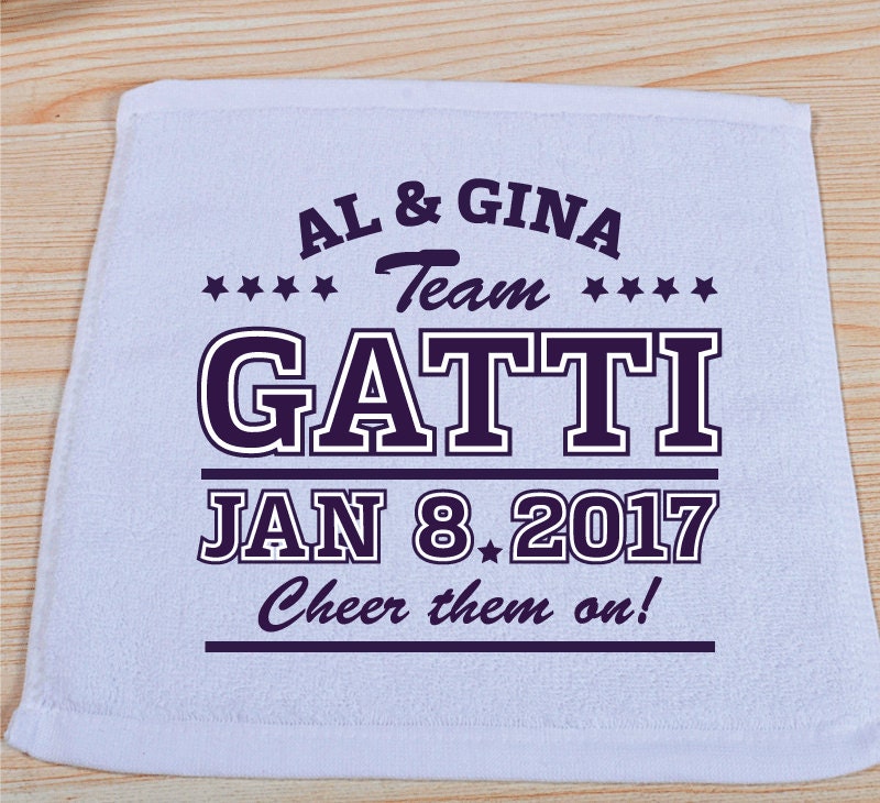 Wedding Rally Towels - Etsy