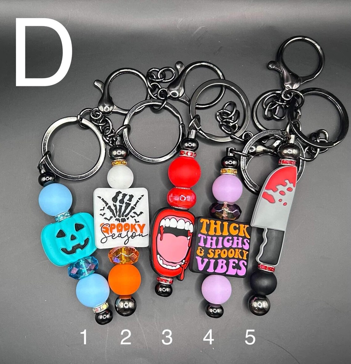 Beaded Keychains, True Crime, Spooky, Halloween, Spooky Keychain ...